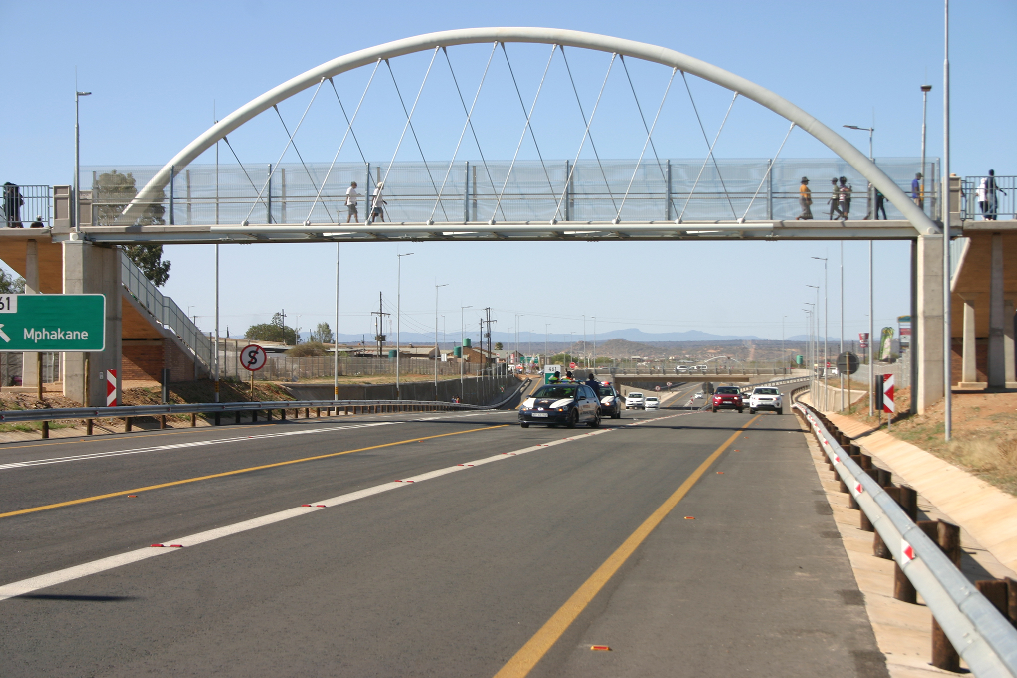 President Jacob Zuma officially opens Botlokwa bridge - @PrideNewsZA